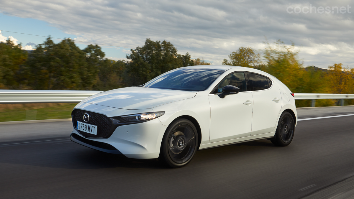 Mazda3 2025: probamos el nuevo motor 2.5 e-Skyactiv G | Noticias coches.net
