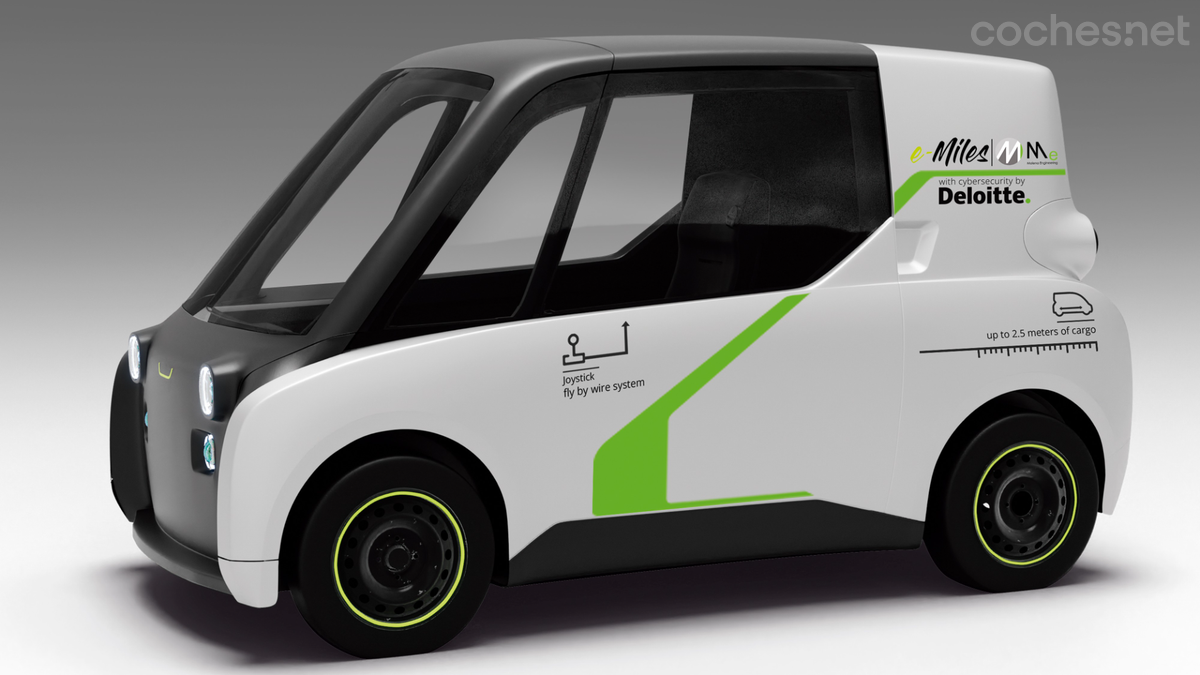 e-Miles 4 plazas Concept: Cuadriciclo pesado eléctrico | Noticias ...