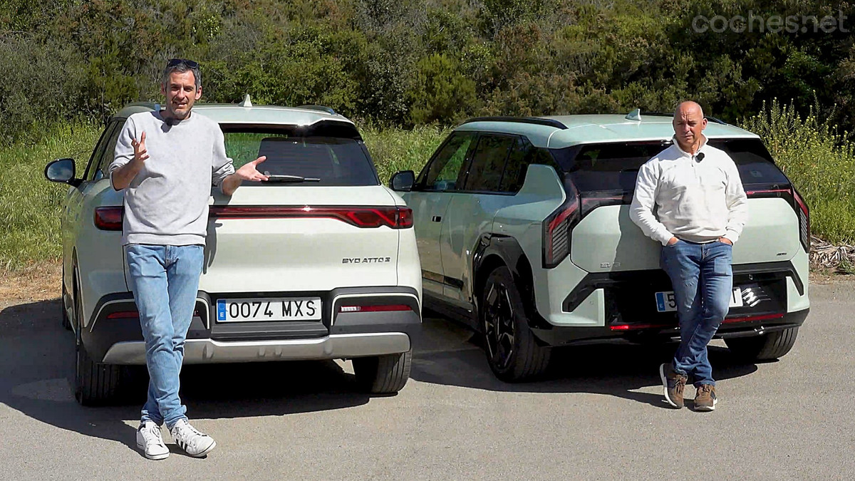 BYD Atto 2 vs Kia EV3: Dos rivales muy distintos | Noticias coches.net