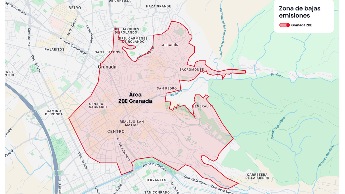 ZBE Granada | Noticias coches.net