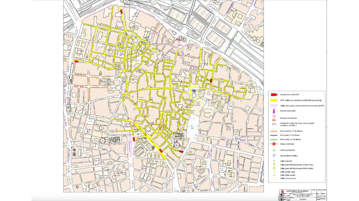 Mapa ZBE de Valencia | Noticias coches.net