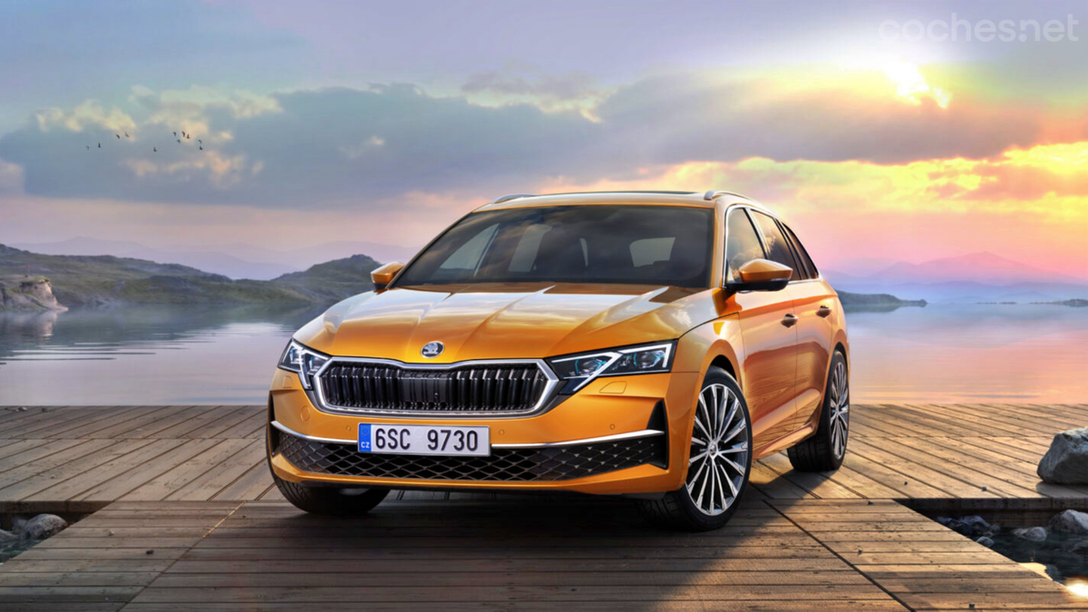 Skoda Octavia 2024: Nuevo aspecto y más equipamiento | Noticias coches.net