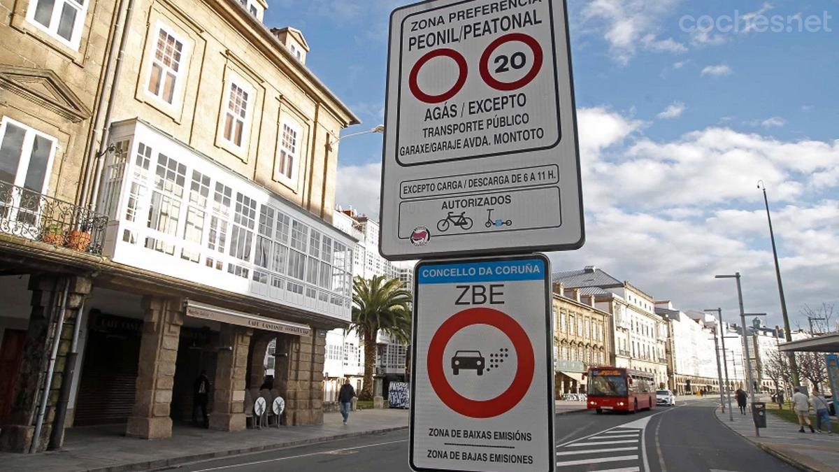 ZBE A Coruña | La Coruña | Noticias coches.net