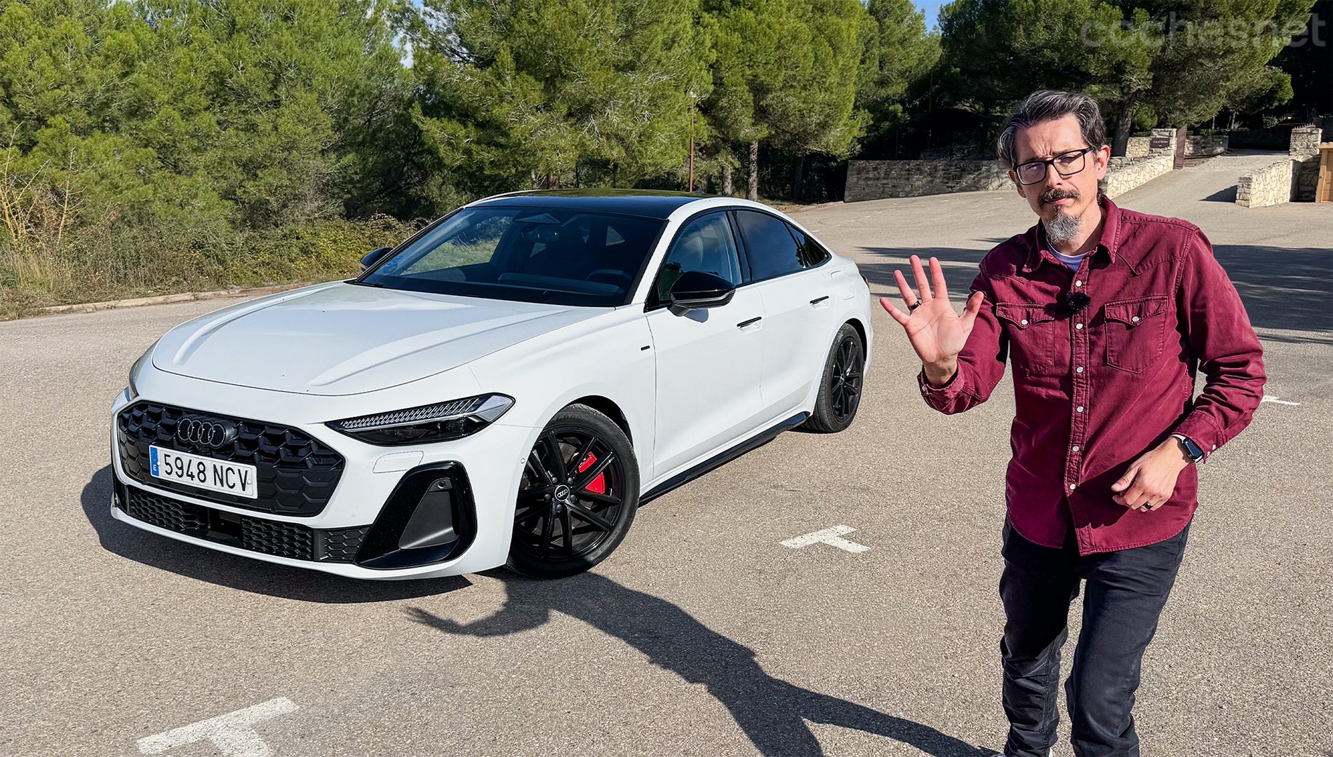 Probamos el Audi A5 e-Hybrid: Elegante, veloz y... caro | Noticias ...